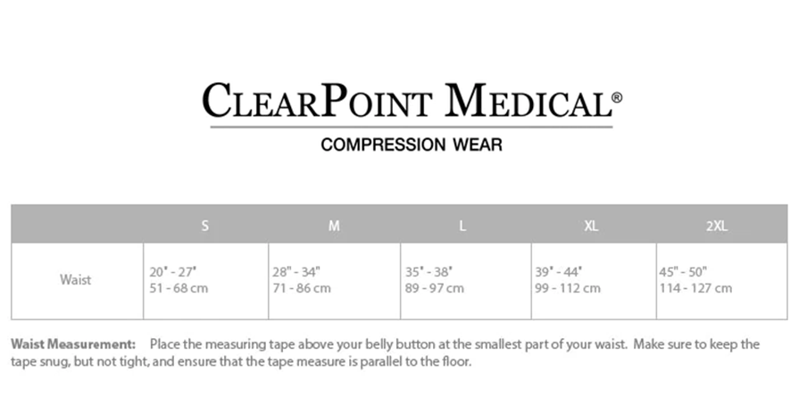 Clearpoint Medical 12" Tri Flap Abdominal Binder - 732 – ShapewearUSA.com