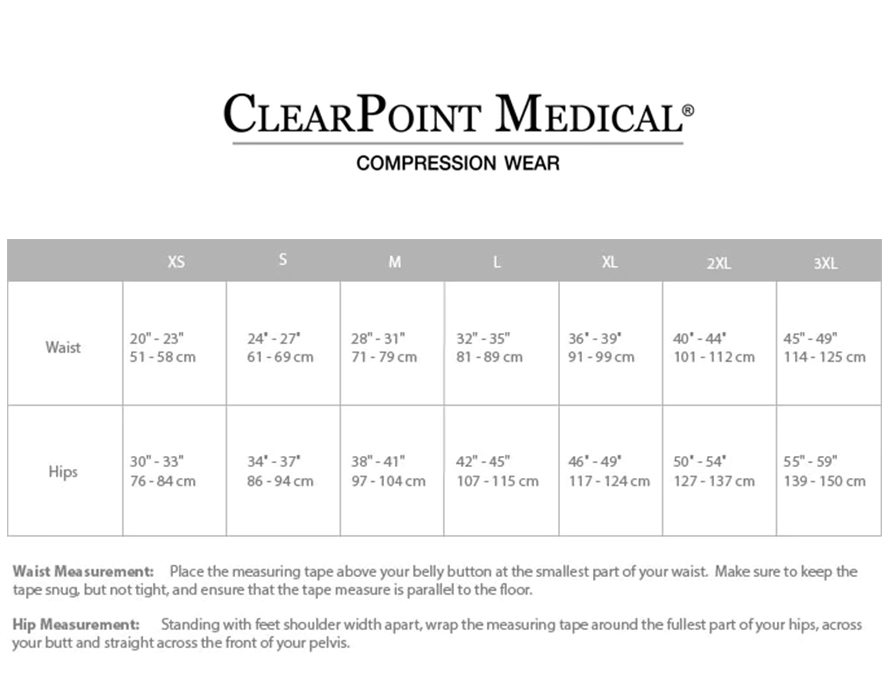 Clearpoint Medical Microfiber Above-Knee Shapewear - 722 – ShapewearUSA.com