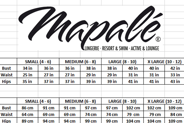 Mapale Three Piece Swimsuit - 67076 – ShapewearUSA.com