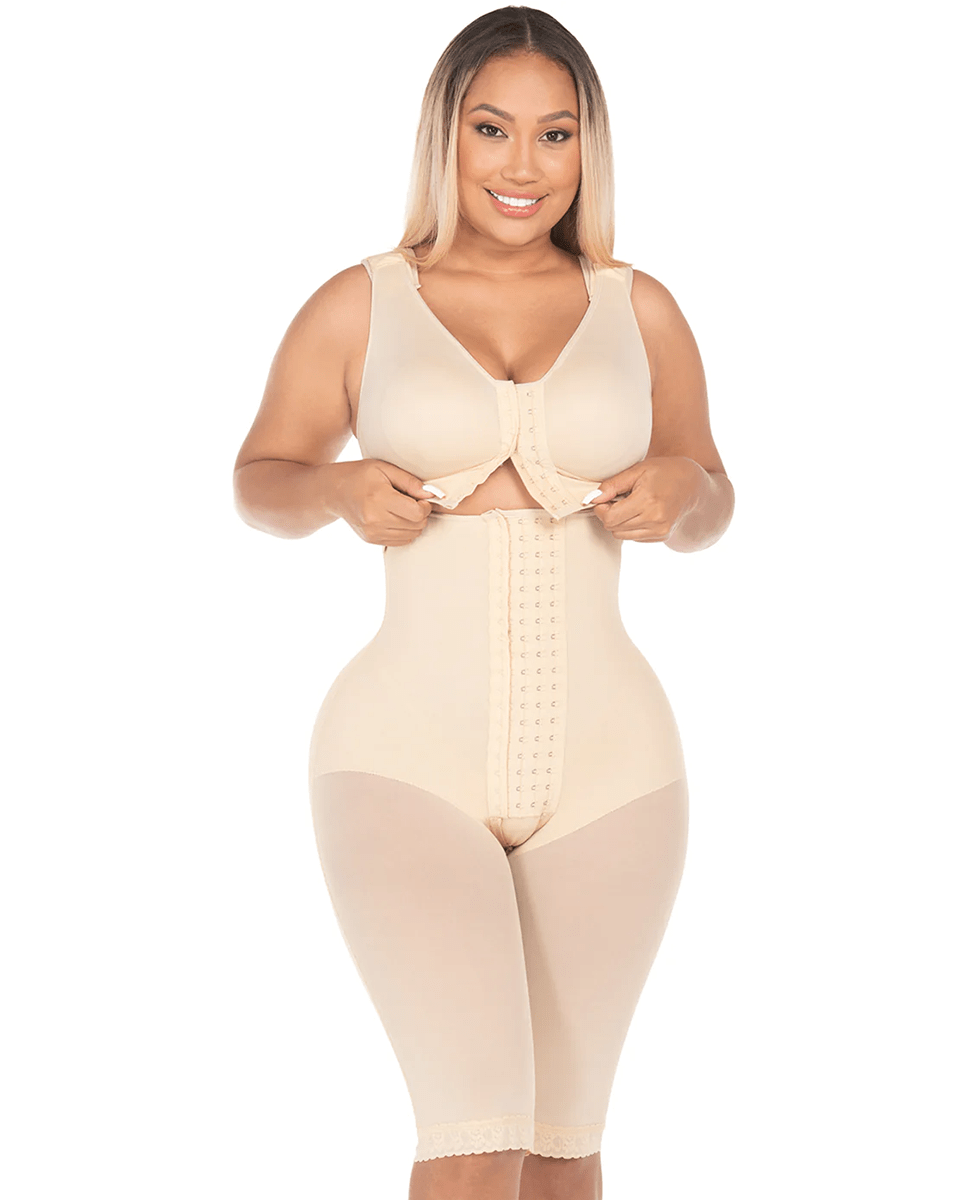 Fajas M&D Post-Op High Compression Bodysuit Bra – ShapewearUSA.com